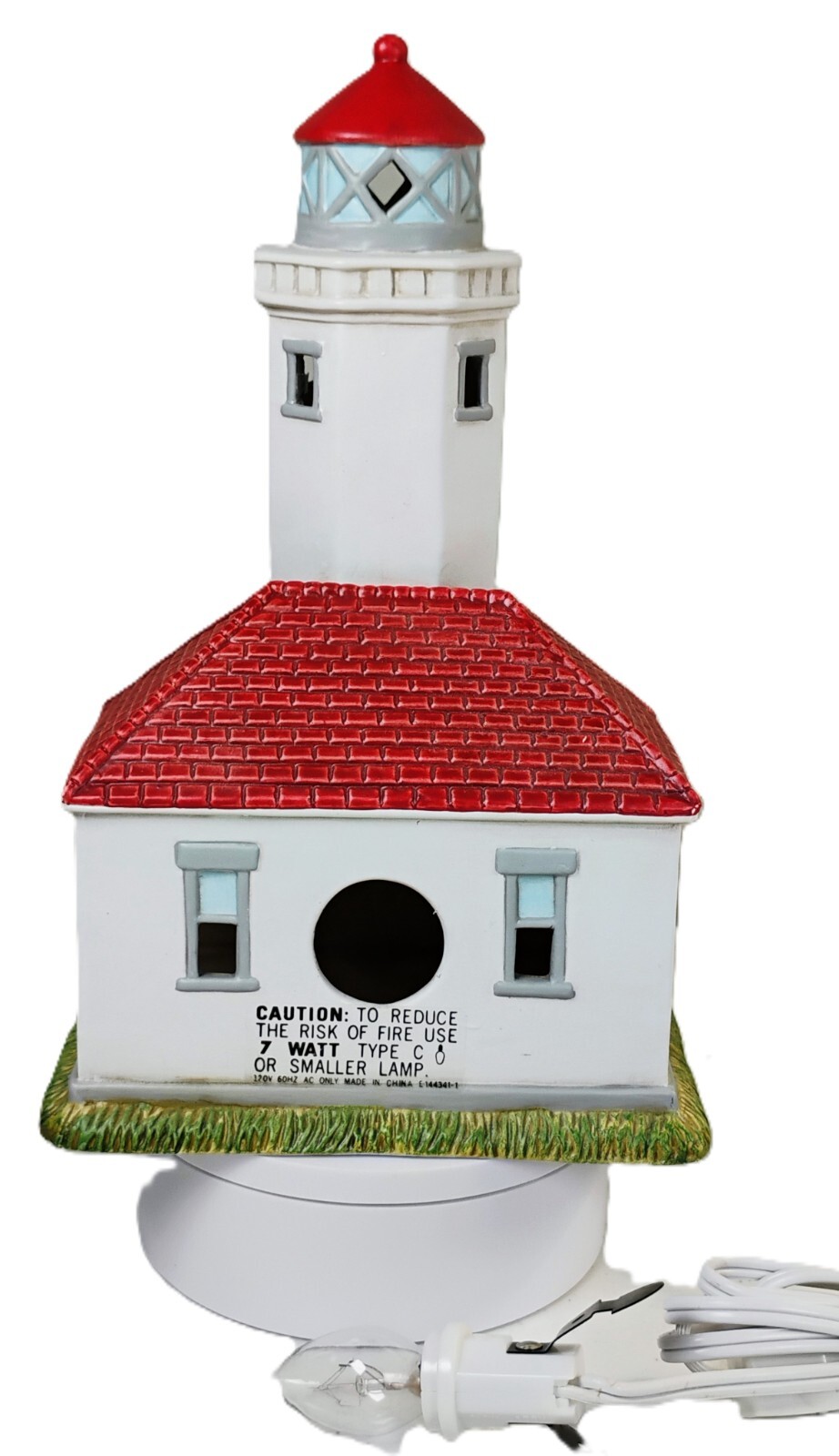 Rare Lefton Ceramic Lighthouse Replica - Point Wilson Washington, 1992 ...