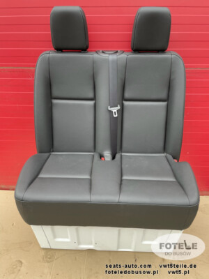 Seat Front Mercedes Sprinter 907 910 Leatherette double passenger bench ...