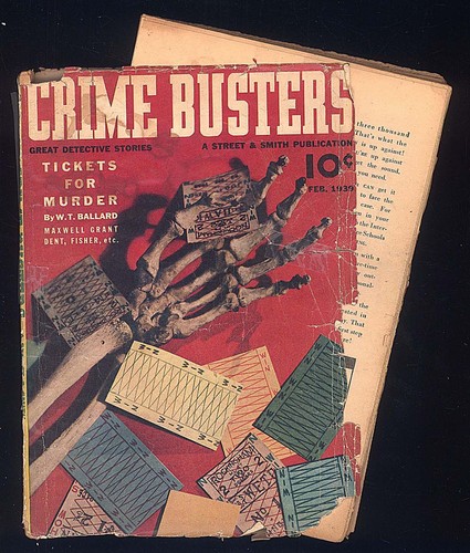 Crime Busters, February 1939 [Been cut for scans!] | eBay