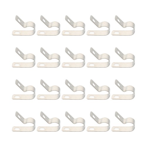 2 Pack Cable Clamp Fixing Buckle Masonry Steel Clips Metal Type Clamps ...