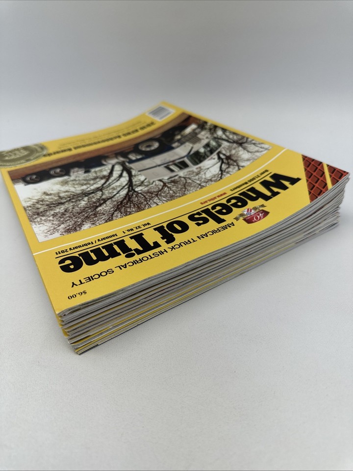 Lot of 10 Wheels of Time Magazine ATHS American Truck Historical ...