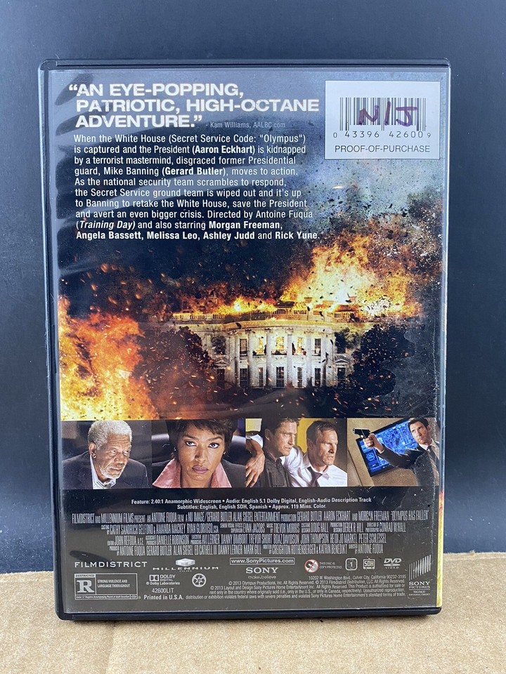 Olympus Has Fallen DVD, MULTIPLE DVD'S SHIP FREE! | eBay
