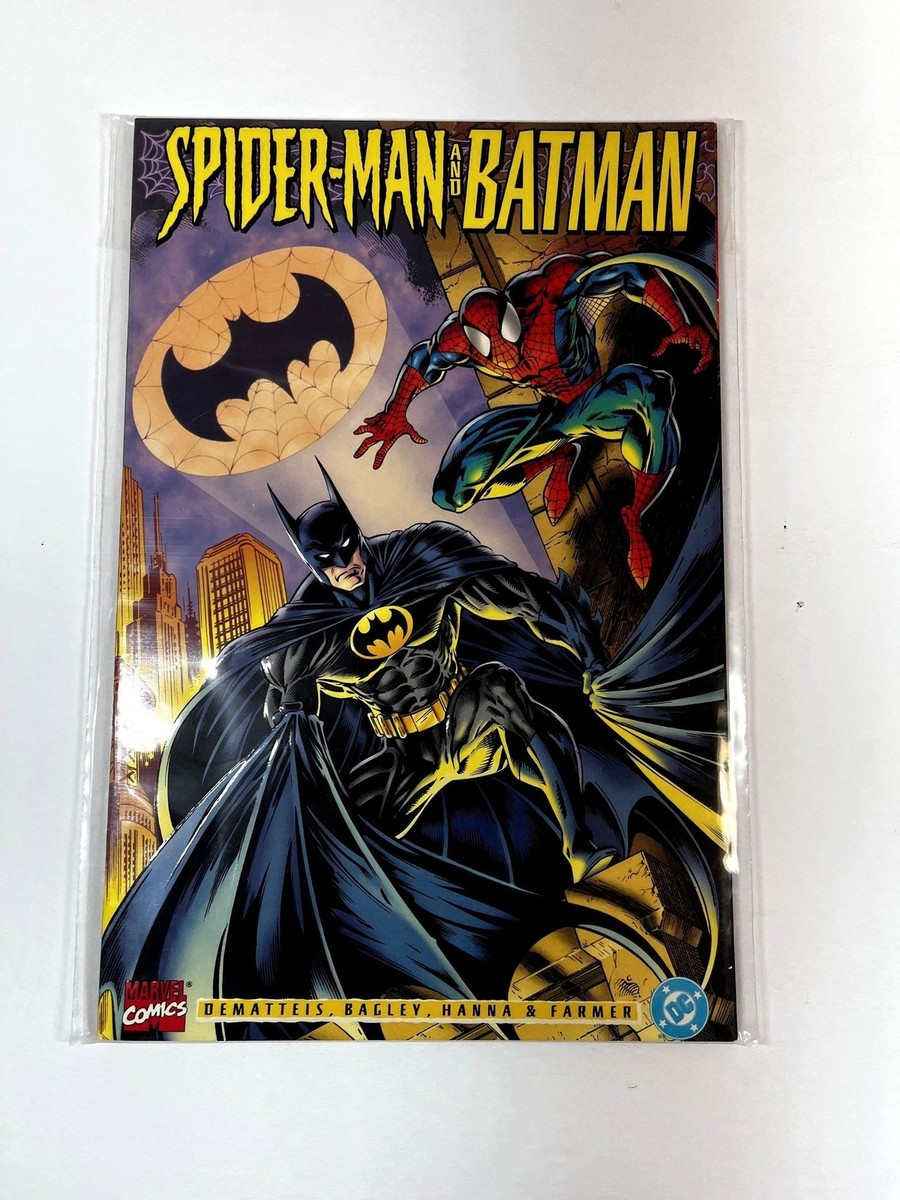 Spider Man Batman Crossover Comic