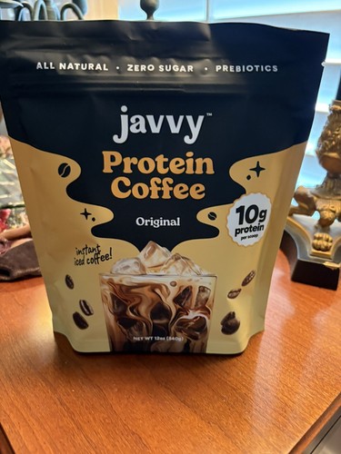 Javvy Original Protein Coffee - Premium Whey Protein & Instant Iced ...