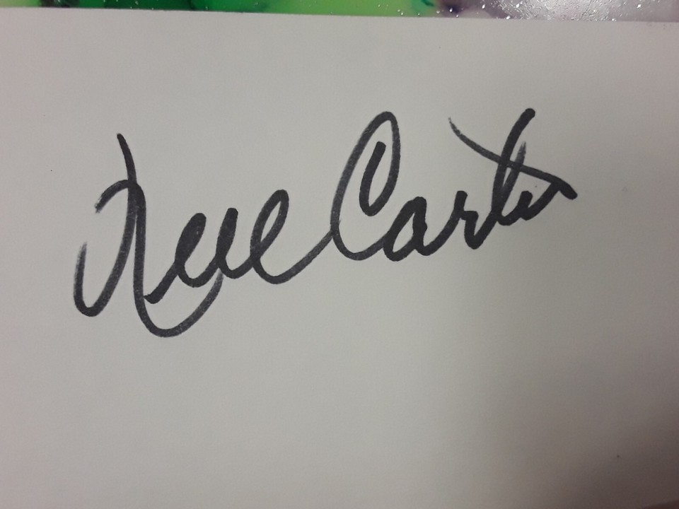 Nell Carter Autograph Actress Gimme A Break Singer Tony Award Win ...