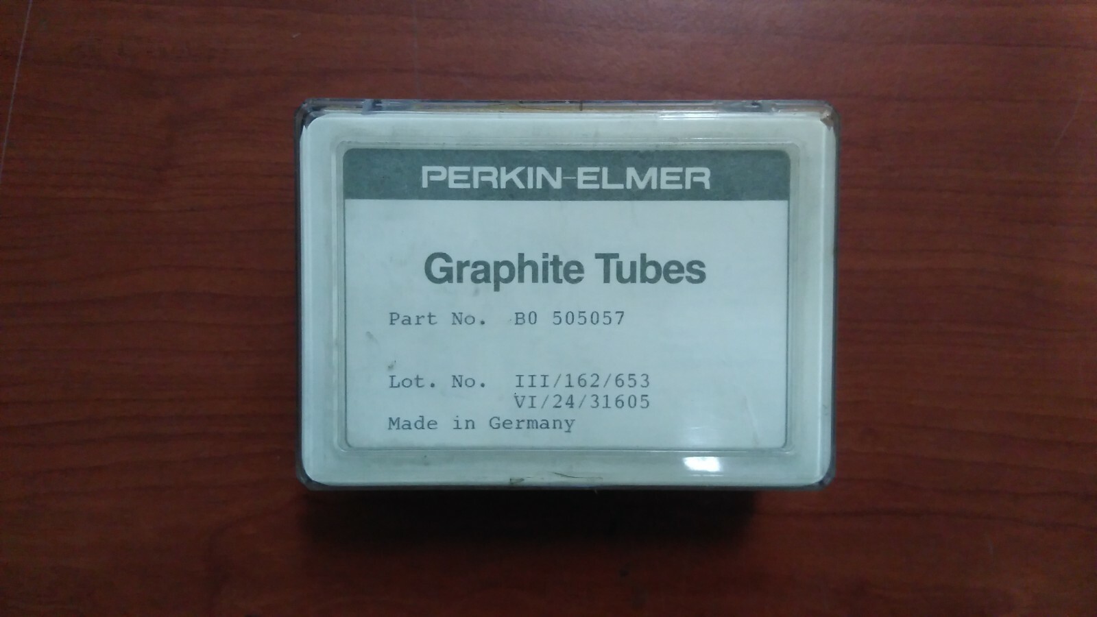 Perkin Elmer Graphite Tubes Part No. BO 505057 | eBay