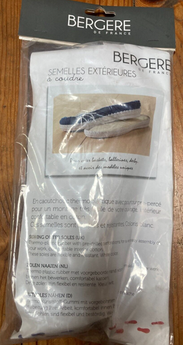 Semelles extérieures à coudre Bergère de France | eBay