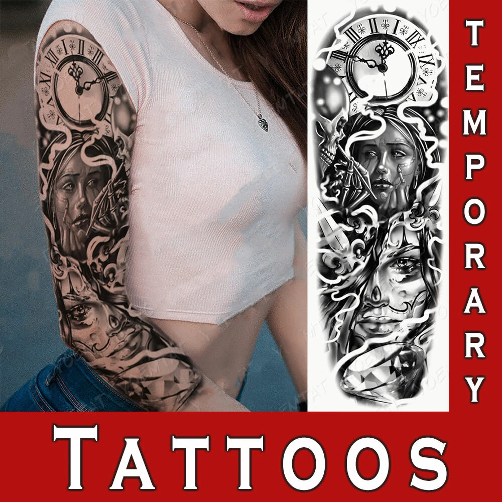 Water Sleeve Tattoos For Men