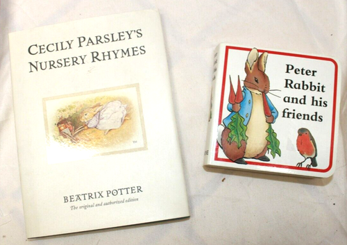 Cecily Parsley's Nursery Rhymes Hardcover and Peter Rabbit Lot Beatrix ...