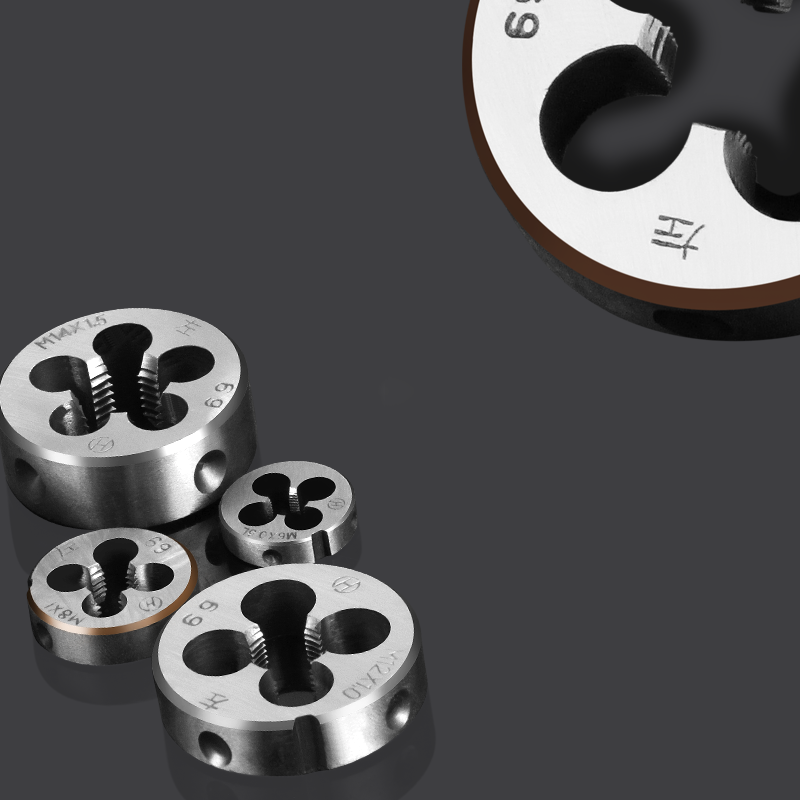 Metric Thread Cutting Die - Left Hand Round Threading Dies All Sizes M3 ...