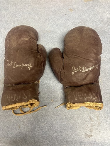 1950s jack dempsey youth boxing gloves | eBay