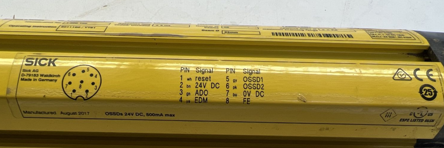 SICK M40Z-025000RR0 | 1200120 Sicherheitslichtschranke | M4000 Standard ...