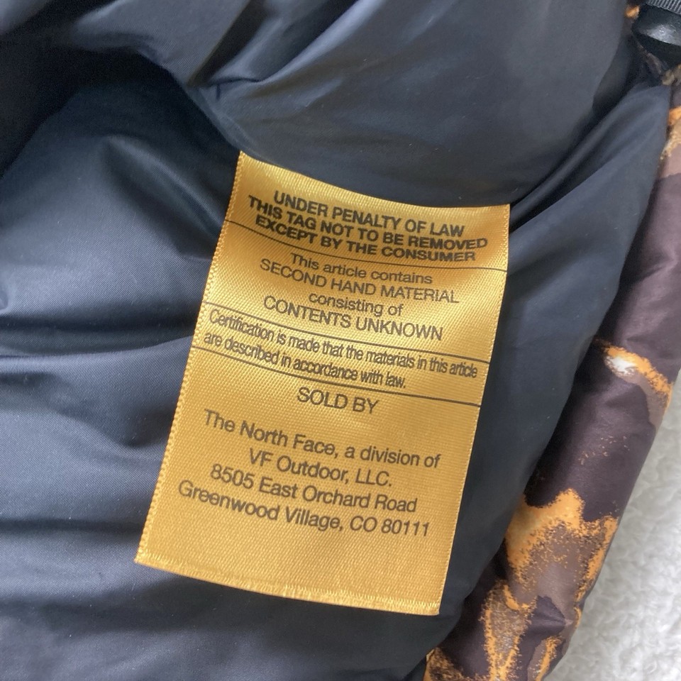 The North Face 1996 Retro Nuptse Vest Mens XXL Black 700 Puffer Full ...