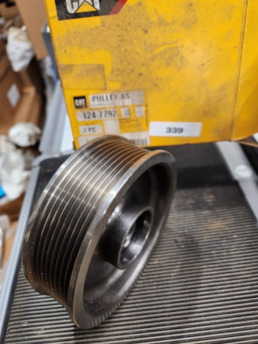 CAT Caterpillar 8 Groove Idler Pulley 124-7792 | eBay