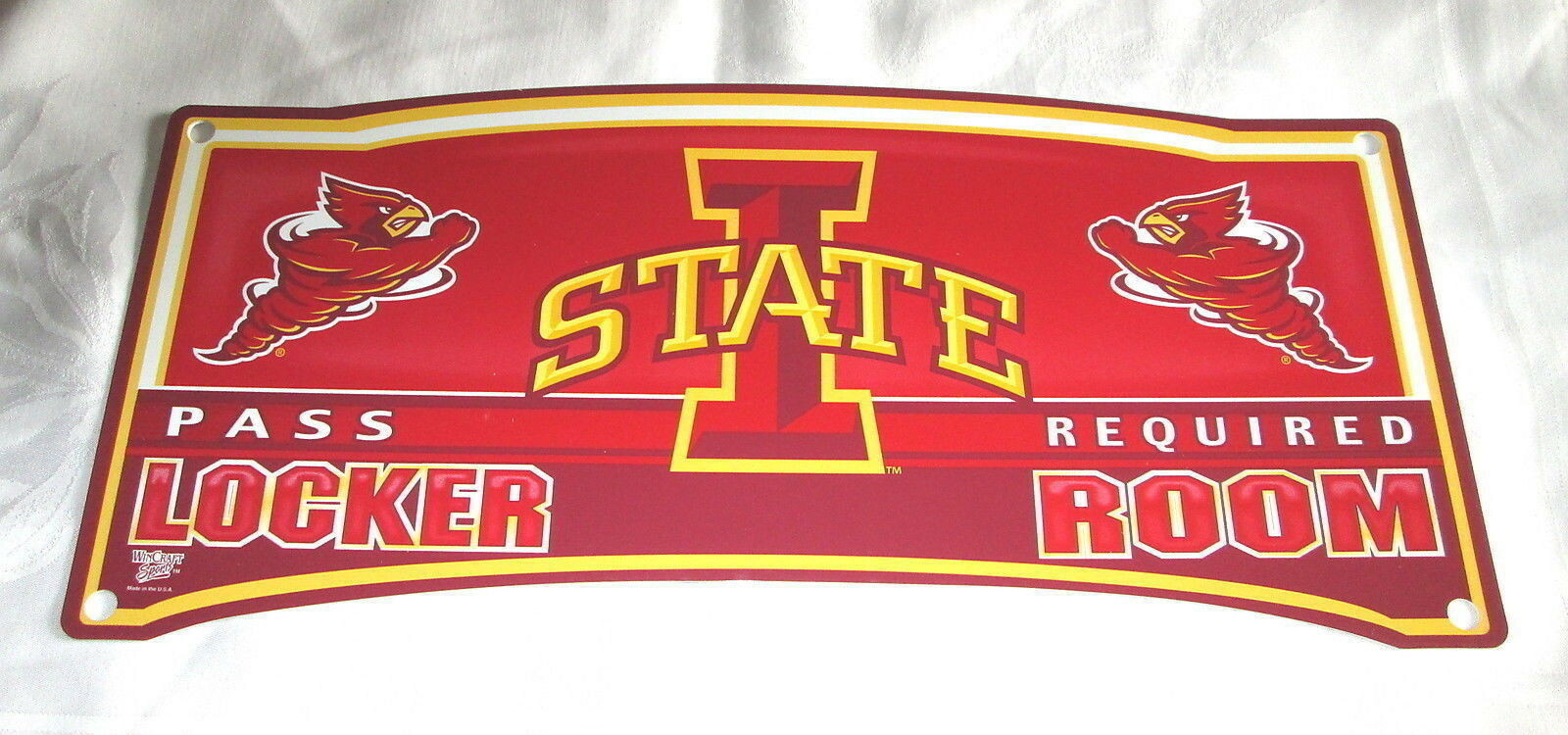 IOWA STATE CYCLONES Locker Room Sign #1 - NEW | eBay