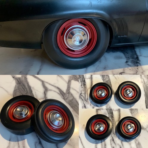 1:12 Copo Camaro Wheel Faces And Caps. Wheels Only | eBay