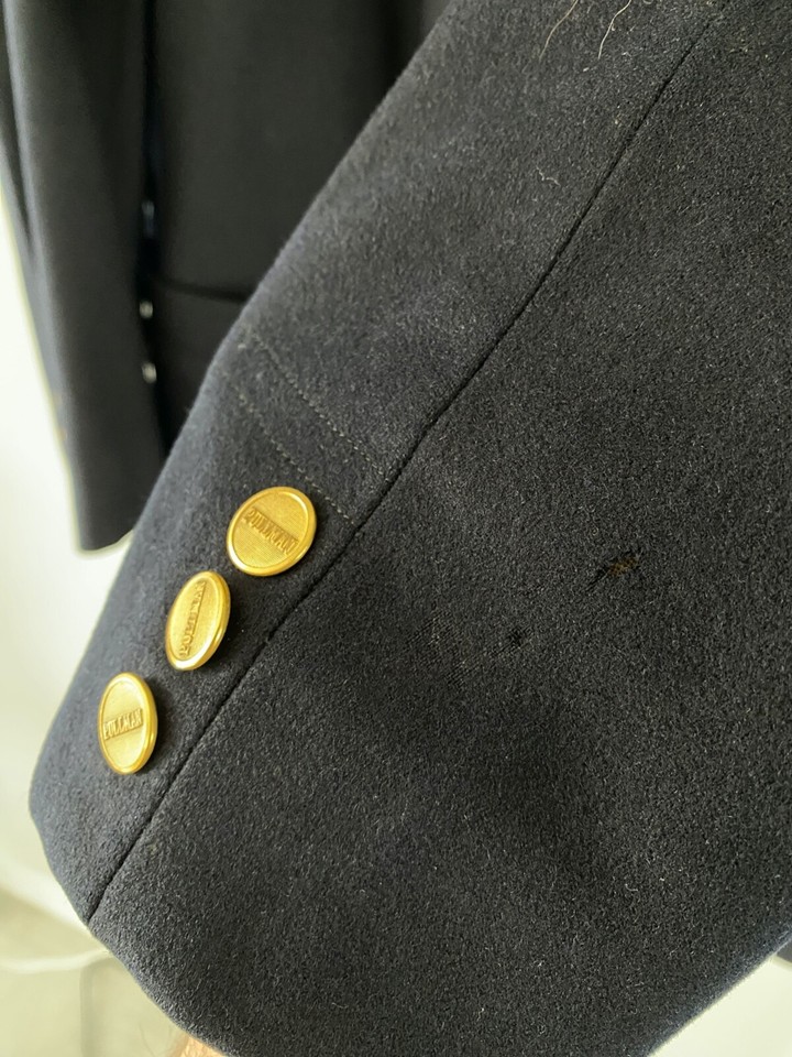 Antique 1913 Browning King & Co Railroad Train Conductor Jacket Coat ...