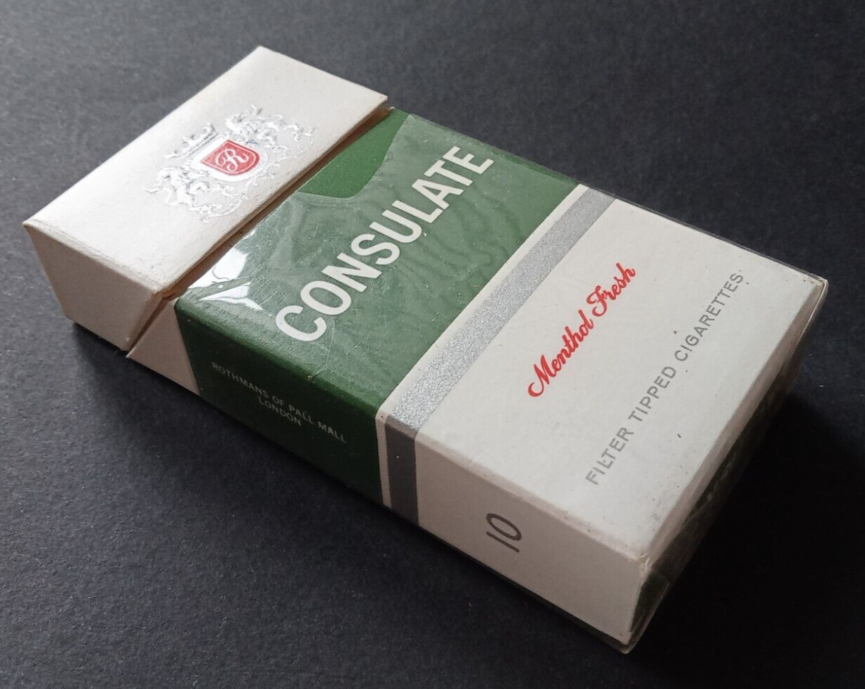 10 Consulate cigarette packet. Rothmans, | Grelly UK