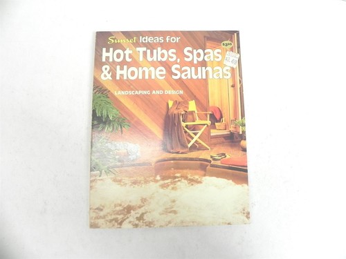 VINTAGE 1980 SUNSET IDEAS FOR HOT TUBS SPAS AND HOME SAUNAS LANDSCAPING & DESIGN | eBay
