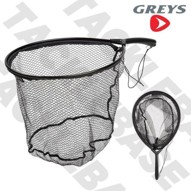Greys GS Large Magnetic Scoop Fishing Landing Rubber Mesh Net Quick Net ...