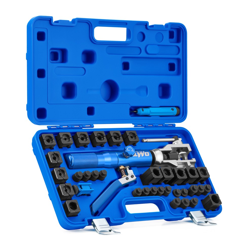 OMT Hydraulic Flaring Tool Set Brake Line Flaring Tool Kit with Tubing ...
