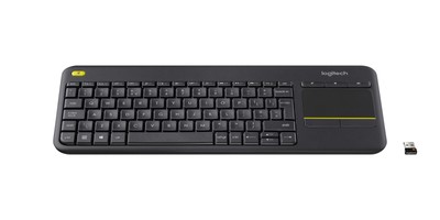 Logitech K400 Plus Tv, Volle Größe (100%), Kabellos, RF Wireless ...