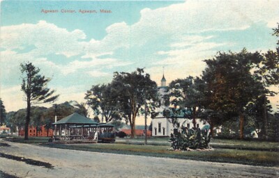 A View Of Agawam Center, Agawam, Massachusetts MA | eBay