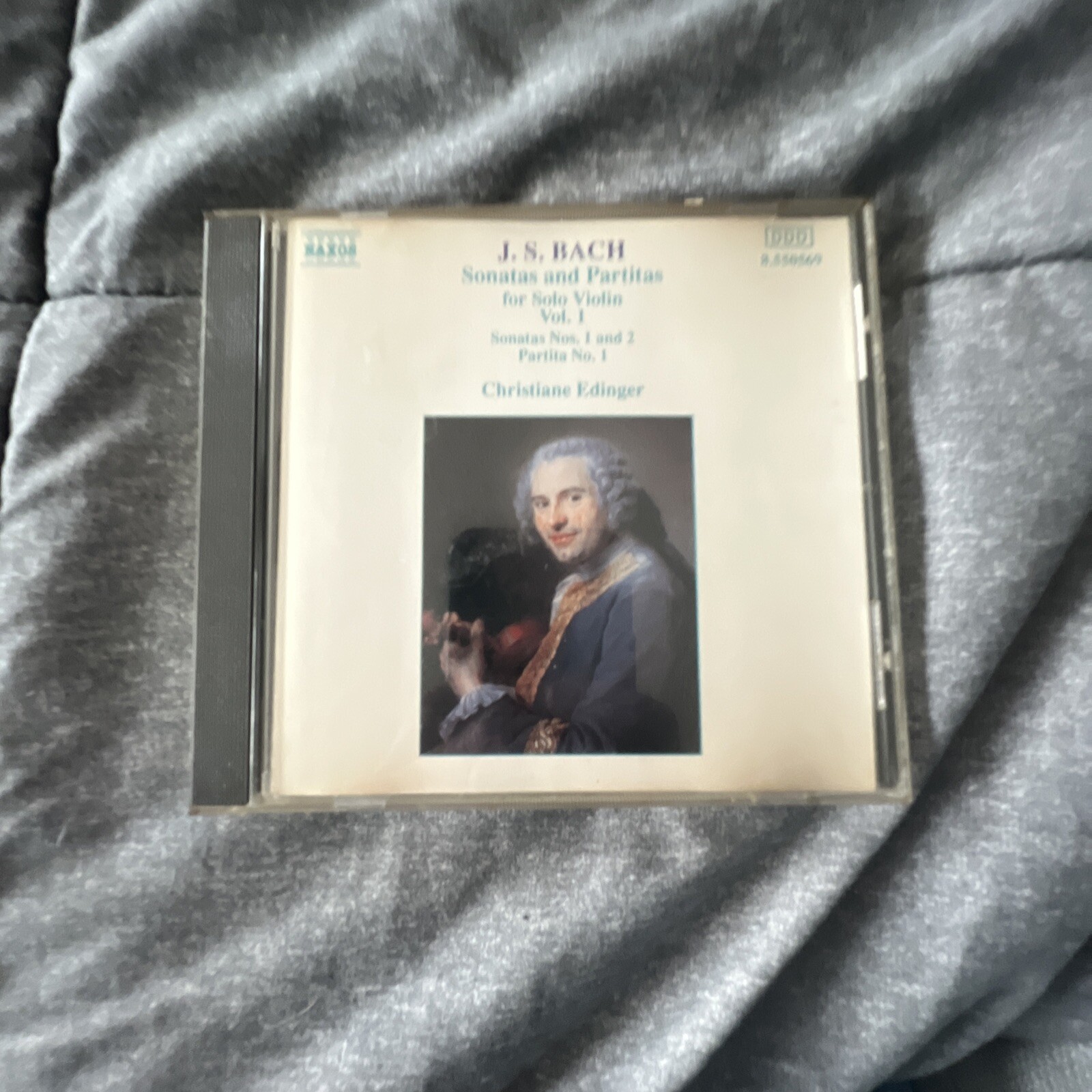 J. S. Bach Sonatas And Part it’s For Solo Violin Vol 1 Christiane ...