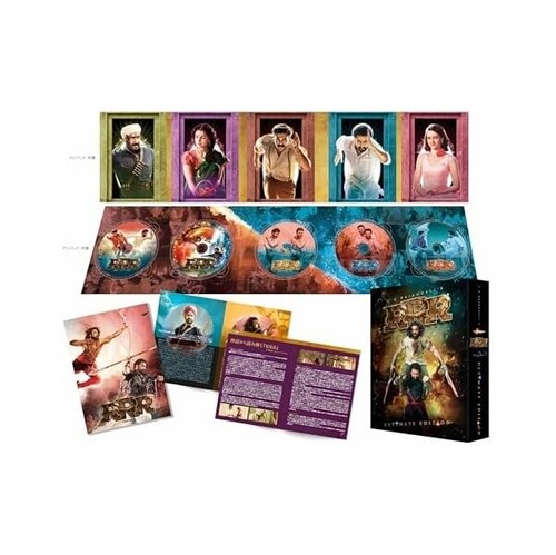 RRR Ultimate Edition 4K Ultra HD+Blu-ray+Vocal collection+Soundtrack CD ...