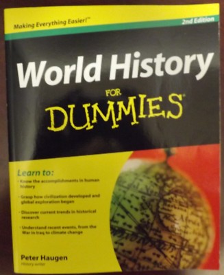 World History for Dummies® by Peter Haugen and Haugen (2009, Paperback ...