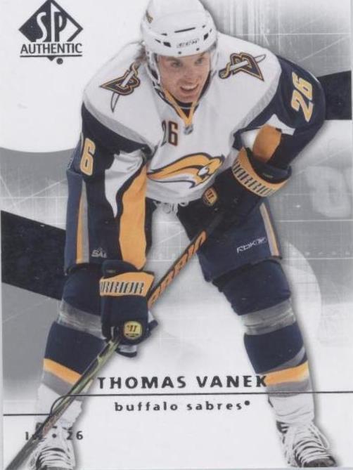 2008-09 SP Authentic - Thomas Vanek #8 for sale online | eBay