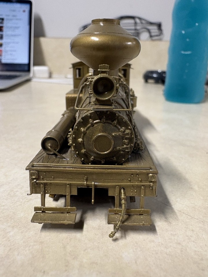 RARE BRASS HO United Scale Models Michigan Two Truck Shay | eBay