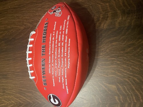 University Of Georgia Football National Championship Collectible Ball ...