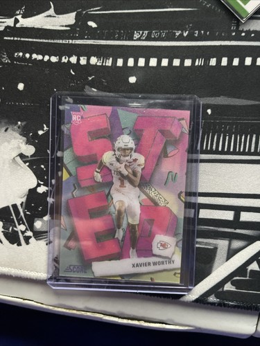2024 Score Xavier Worthy Rookie Step Ahead Case Hit SSP TX/Cheifs #SA ...