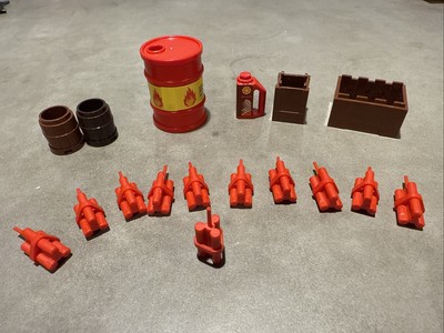 LEGO Minifigure 11 Dynamite TNT Stick Bundles (64728), 3 Barrels | eBay