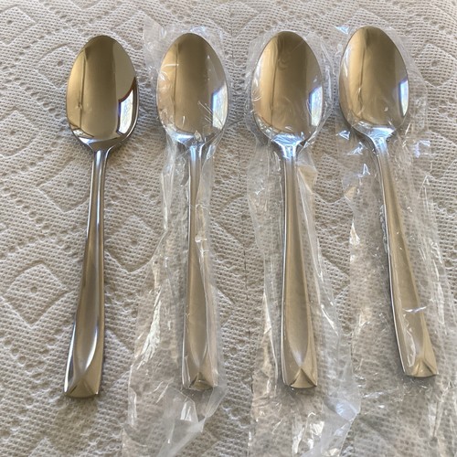 Oneida Satin Lincoln Oval Soup Spoons, New Set 4 | eBay