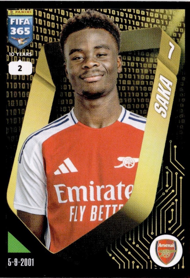 Panini FIFA 365 2025 10 Years Sticker - Aus ALLEN aussuchen - Teil 1 ...