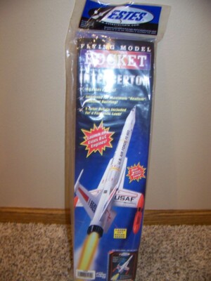 HTF! Estes INTERCEPTOR (USAF) Model Rocket Kit #1250 *Factory Sealed ...