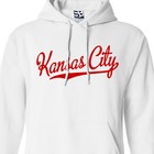 Kansas City Script HOODIE | KC Baseball Sports Team Jersey Hooded ...