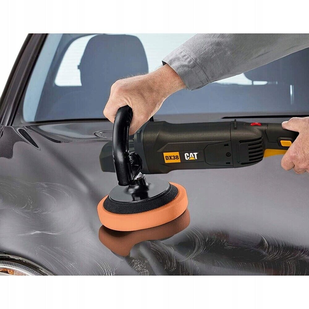 CAT DX38 1400W 180mm 6-Speed Rotary Polisher / Sander Kit - Boxed Brand ...