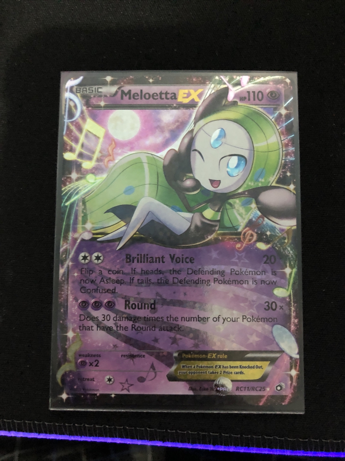 Meloetta Card