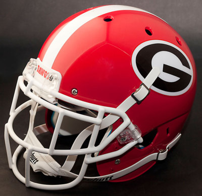 GEORGIA BULLDOGS Football Helmet | eBay