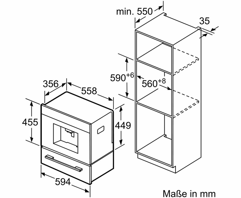 Bosch CTL636EB6 built-in coffee machine, free shipping Worldwide | eBay