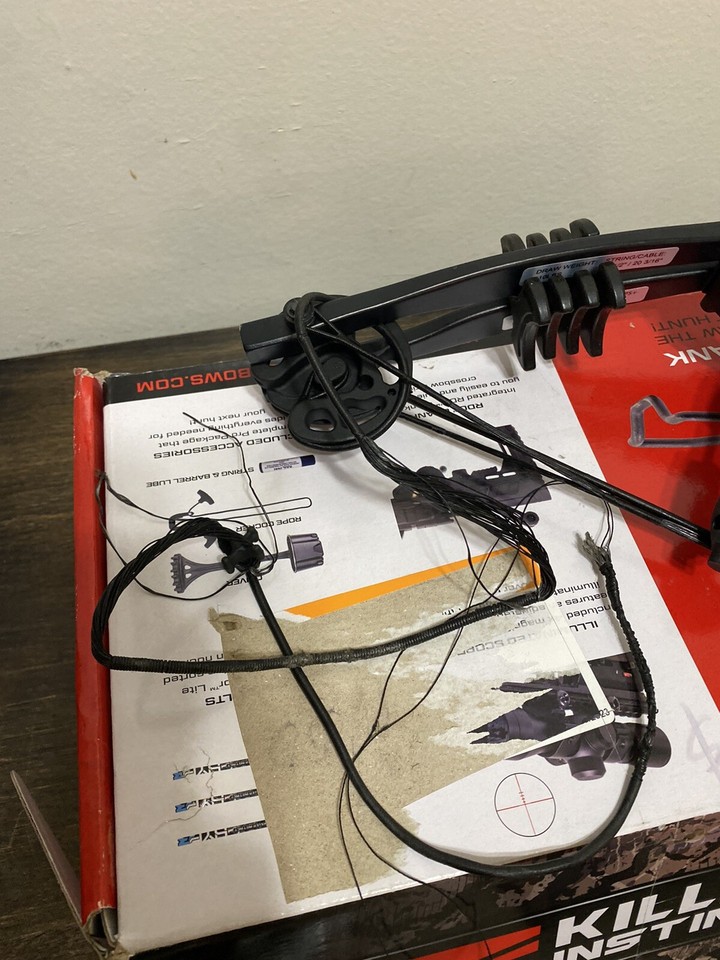 Killer Instinct Fuel 415 RDC Crossbow READ!! RIPPED LINE!! SEE PICTURES ...