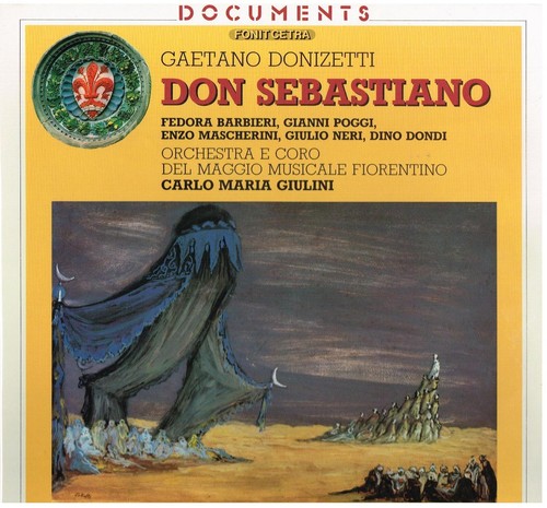 Donizetti : Don Sebastiano / Giulini, Barbieri, Pogg Maggio Musicale 10 ...