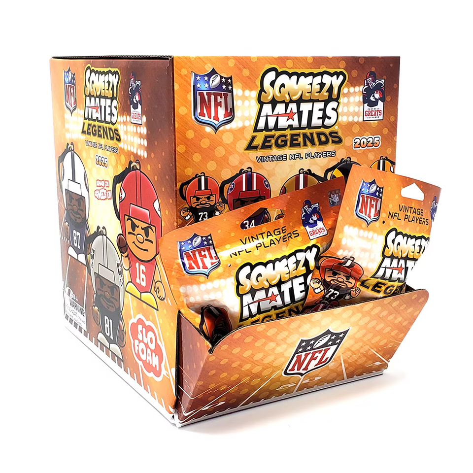 NFL 2025 Legend Series 2 Squeezy Mates 6 Unopened Packs | eBay