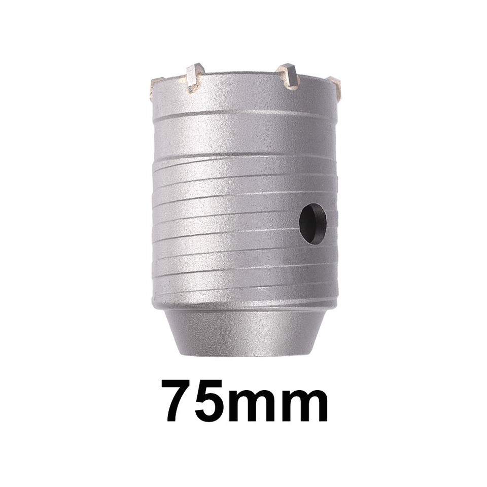 30-125mm CORE DRILL BIT SDS PLUS HEX TCT Masonry Brick Hole Cutter ...