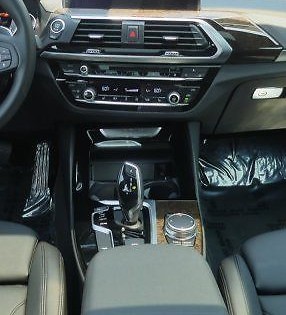 BMW OEM G01 X3 2018+ G02 X4 2019+ Dark Oak High Gloss Wood Interior ...