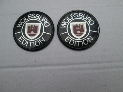 VW MK2 Golf Jetta "Wolfsburg Edition" Fender Emblem (pair) | eBay