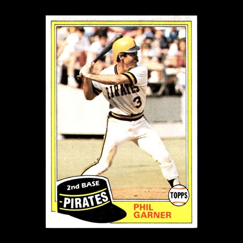 Phil Garner 1981 Topps Pittsburgh Pirates #573 Nice! 3 | eBay